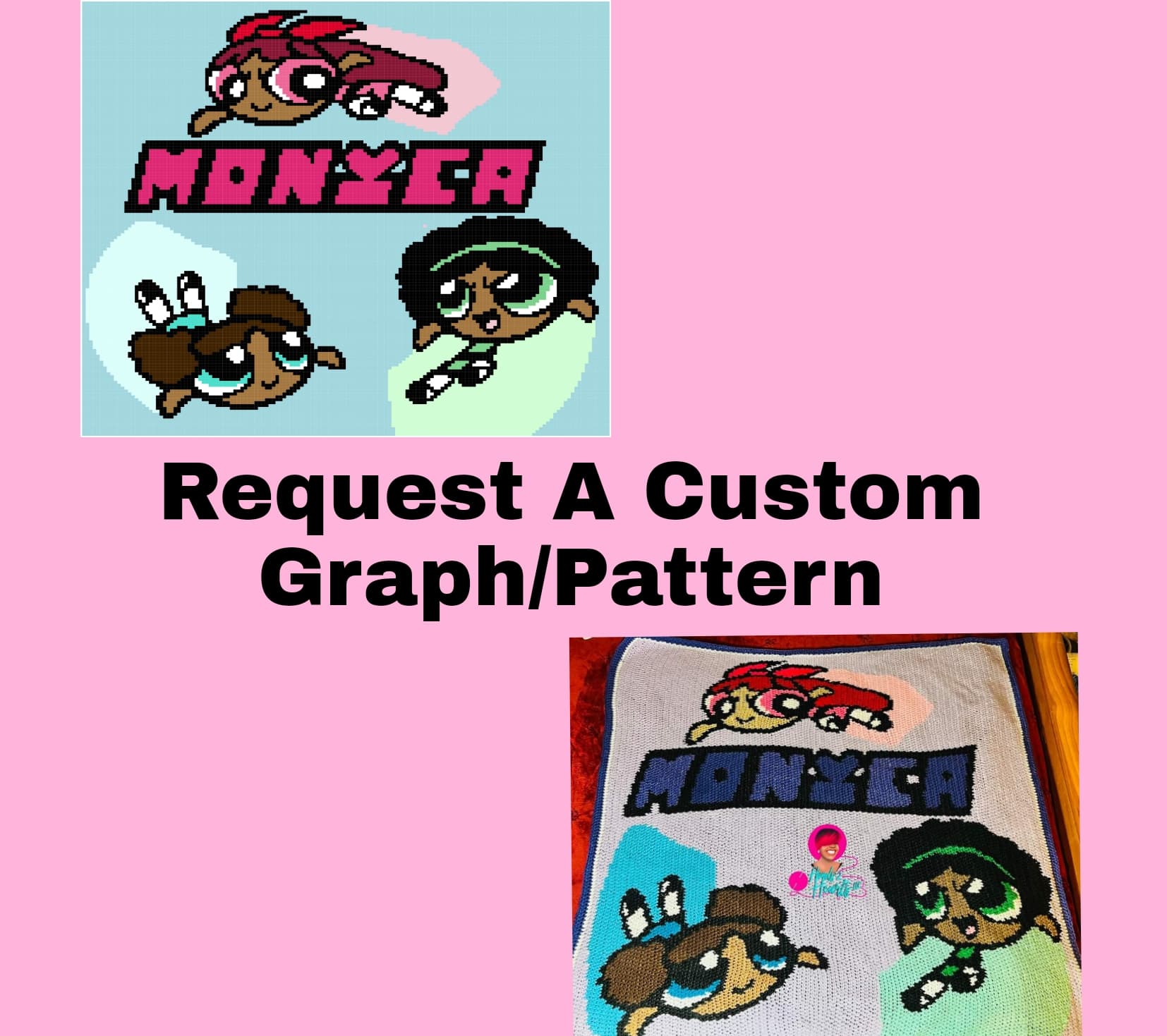 Custom Graph/Pattern Request (NO PORTRAIT/PHOTO) – Creative Stitch N Diva