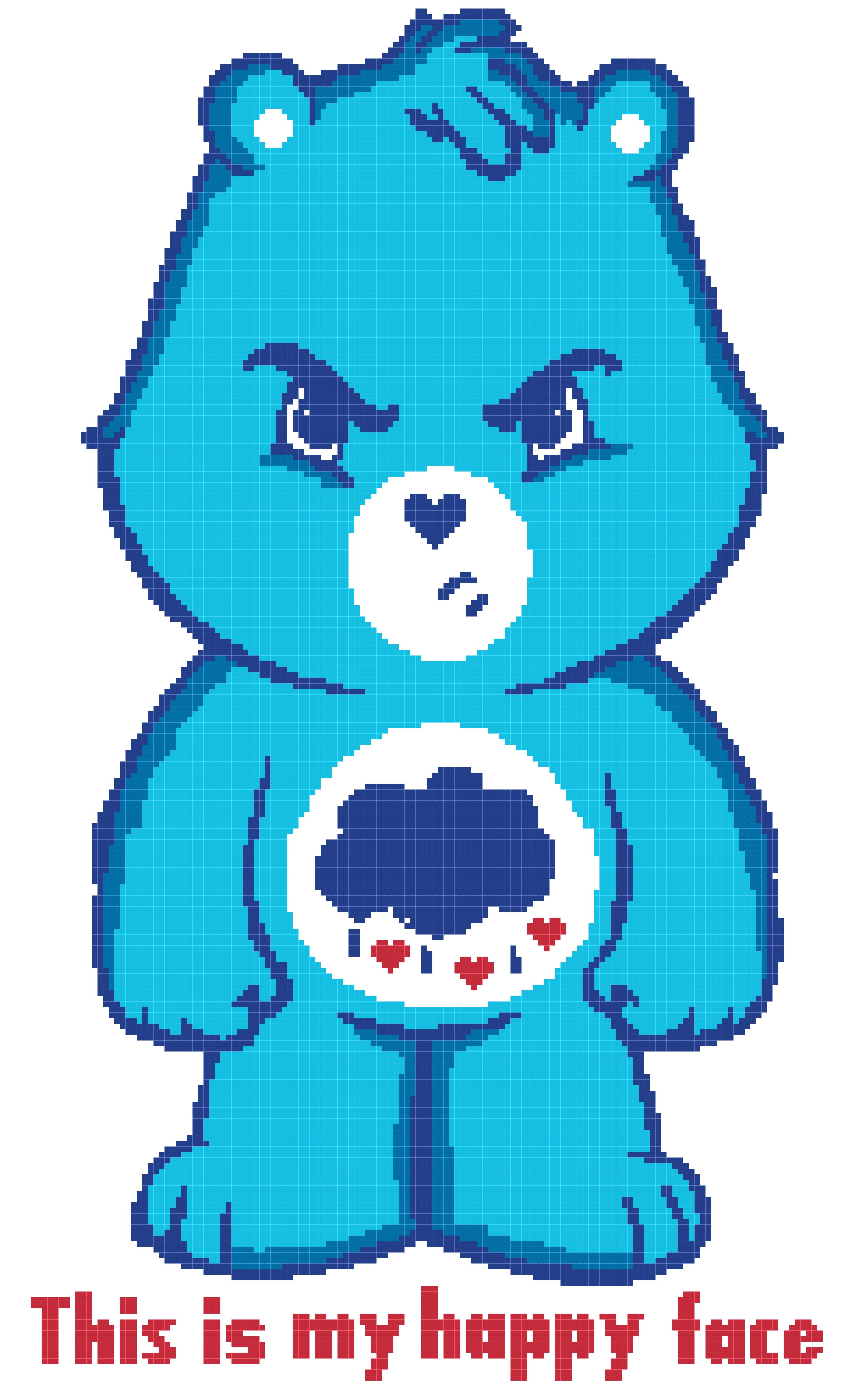 Care Bear Grumpy 150x250 – Creative Stitch N Diva